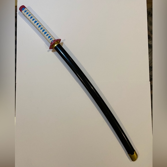 Accessories | 41 Bamboo Blade Giyu Tomioka Nichirin Katana Samurai ...